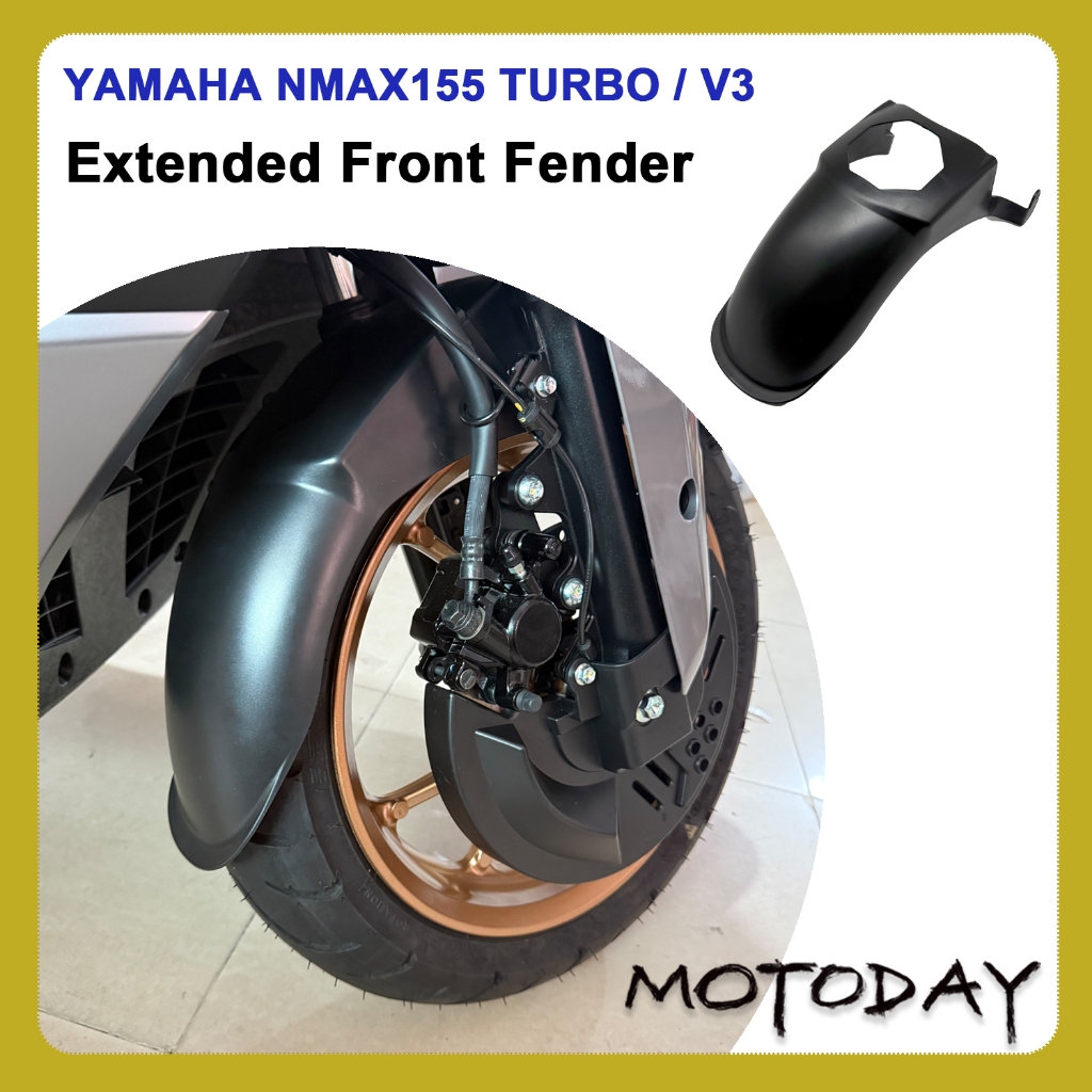 For YAMAHA NMAX155 TURBO/V3 Neo 2021-2025 Extended Front Fender No ...