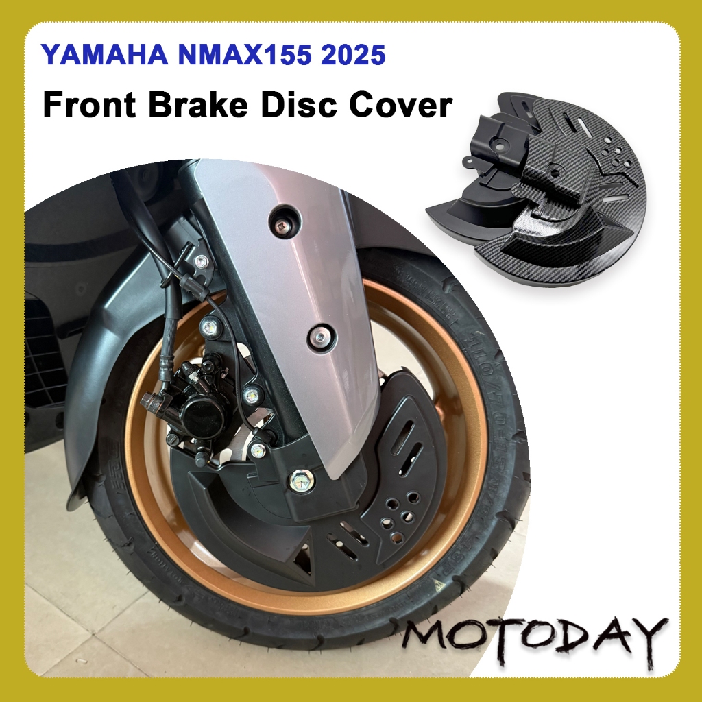 For YAMAHA NMAX155 2025 Front Brake Disc Guard Direct Bolt-On ...