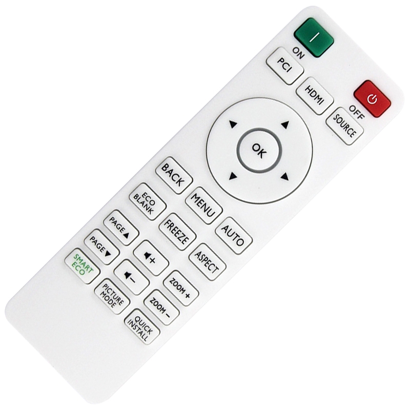 RCX016 remote control compatible with BenQ projector MH560 MW560 MX560P ...