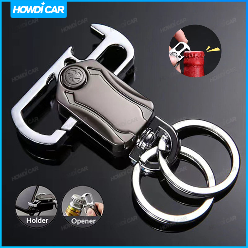 Creative fidget spinner keychain multifunctional pendant Bottle Opener ...