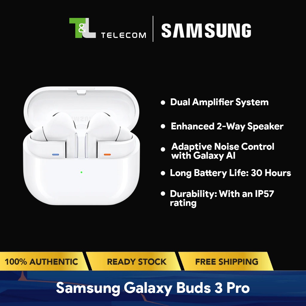 Samsung Galaxy Buds 3 Pro - Free Shipping | Active Noise Cancellation ...