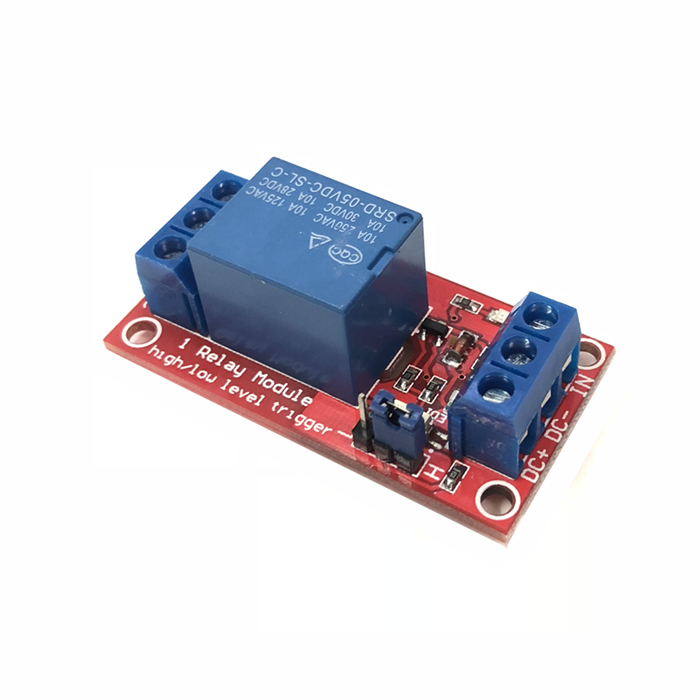 1-Channel Relay Module with Optocoupler Isolation Support High Low ...