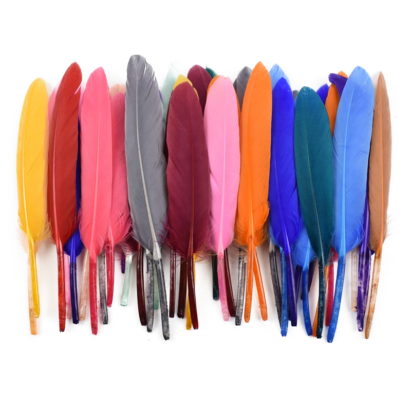 Colorful Duck Feathers for Crafts Jewelry Handicrafts Accessories ...