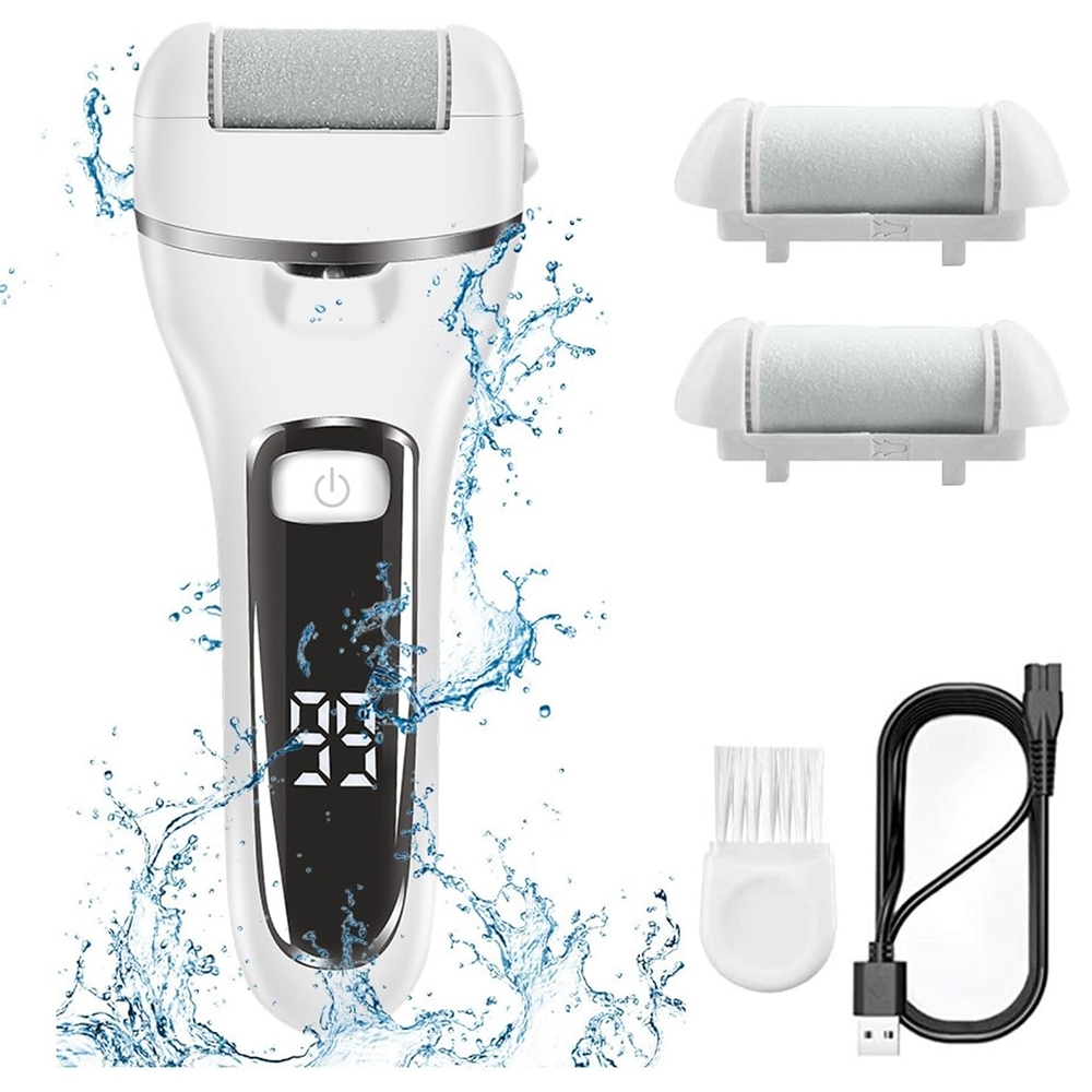 Callus Remover for Feet, Pedicure Tools for Feet with 3 Grinding Heads ...