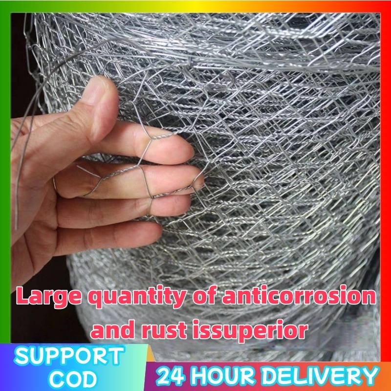1*20Meter Poultry Netting Chicken Wire Fence Galvanized Anti-Rust ...