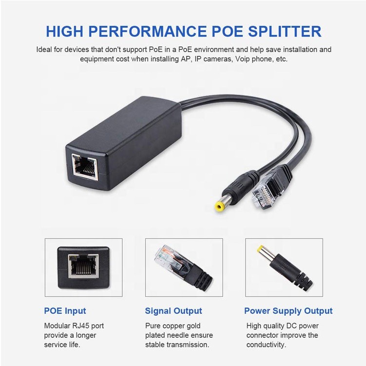 Poe Separator Fully Compatible with poe Switch Power Supply Module 48V ...