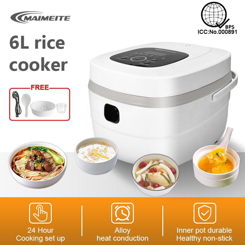 Maimeite Rice Cooker Large Capacity 6.0l Home Multifunctional ...