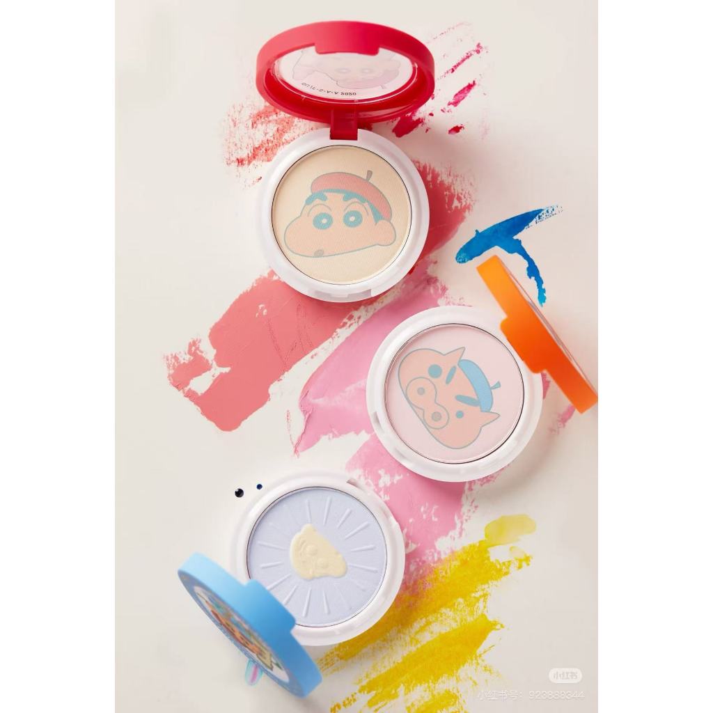 JILLLEEN Crayon Shin-Chan Co-Branded Double-Headed Lip Glaze Monochrome ...