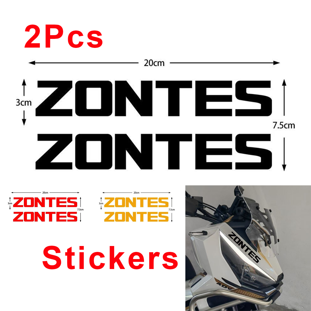ZONTES 368G 368D/E/M/V sticker decoration sticker waterproof reflective ...