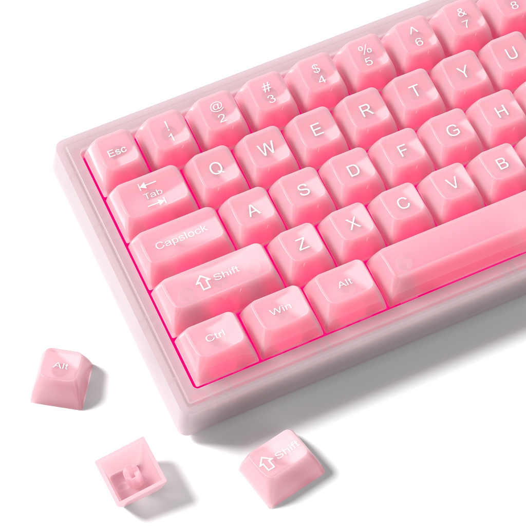 MDA Profile Transparent Jelly Matte Custom 115 Keys Keycaps Sets for ...