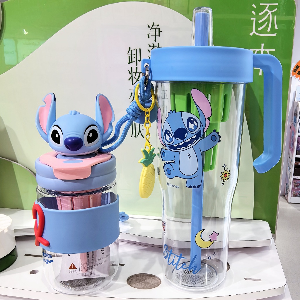 MINISO Disney Stitch Stitch Gourmet Party Series Pineapple Plastic Cup ...