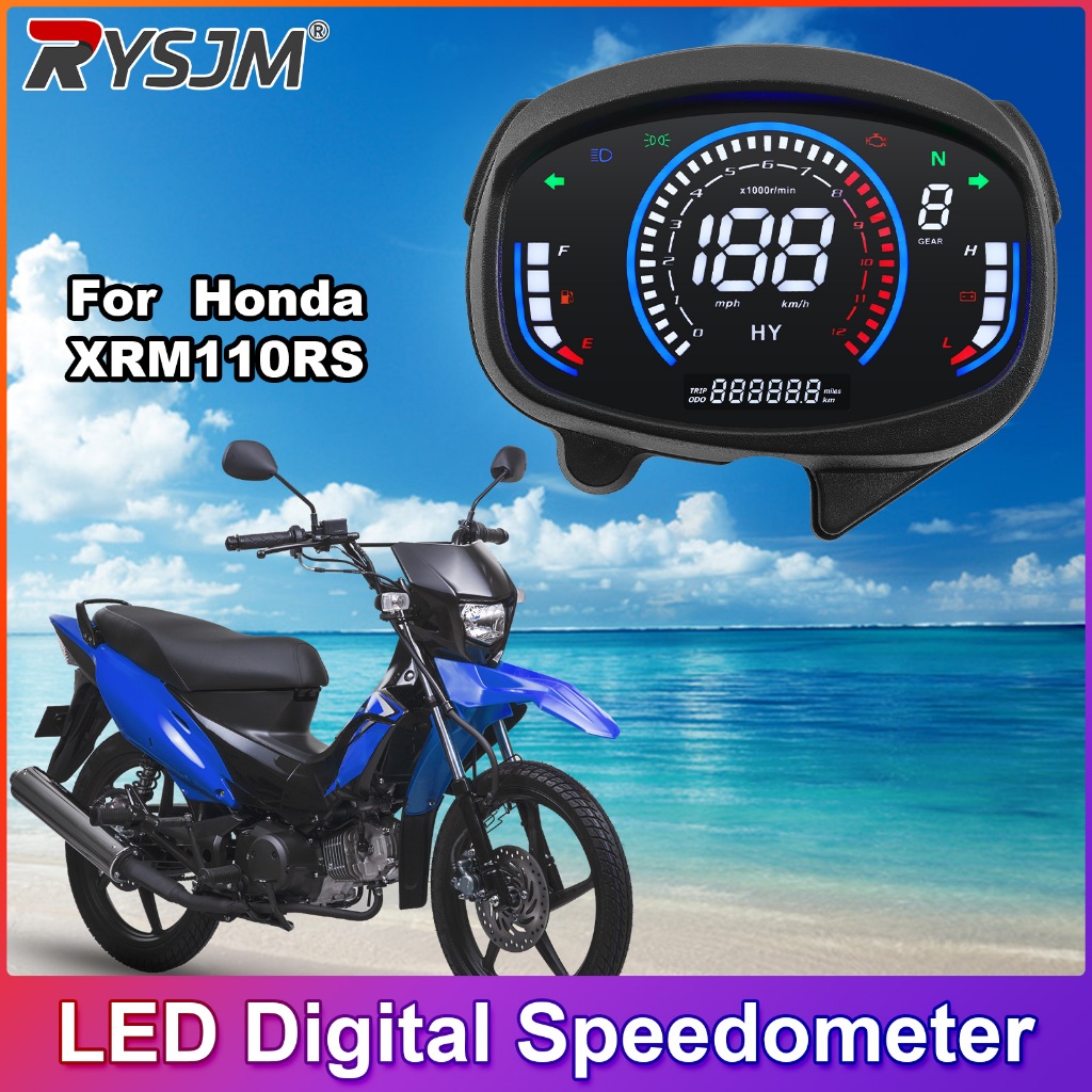 Digital Meter Digital Electronic Speedometer Gauge For Honda XRM 110 ...