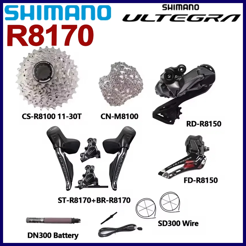 Shimano ULTEGRA R8170 Di2 Electronic Part 2x12 Speed R8150 Front/Rear ...