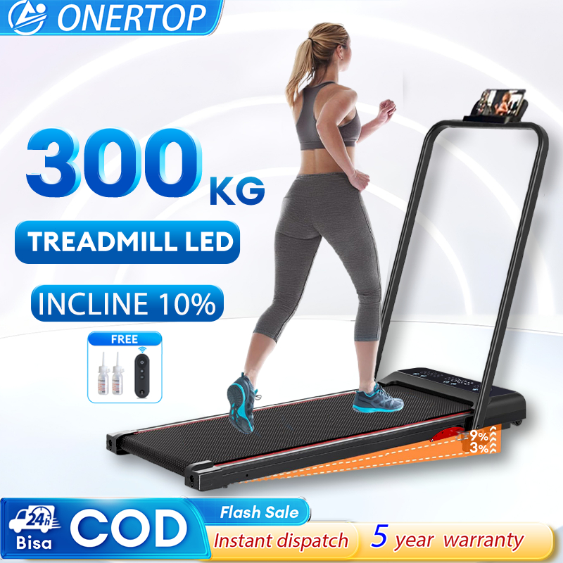 Treadmill Foldable Electric Portable Walking Pad for Home Use ...