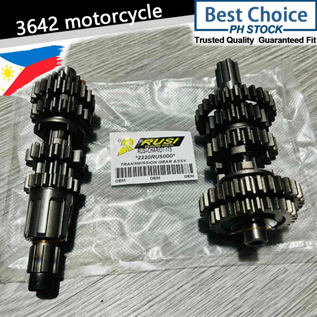rusi macho tc 125 / 150 / 175 transmission gear assembly high quality ...