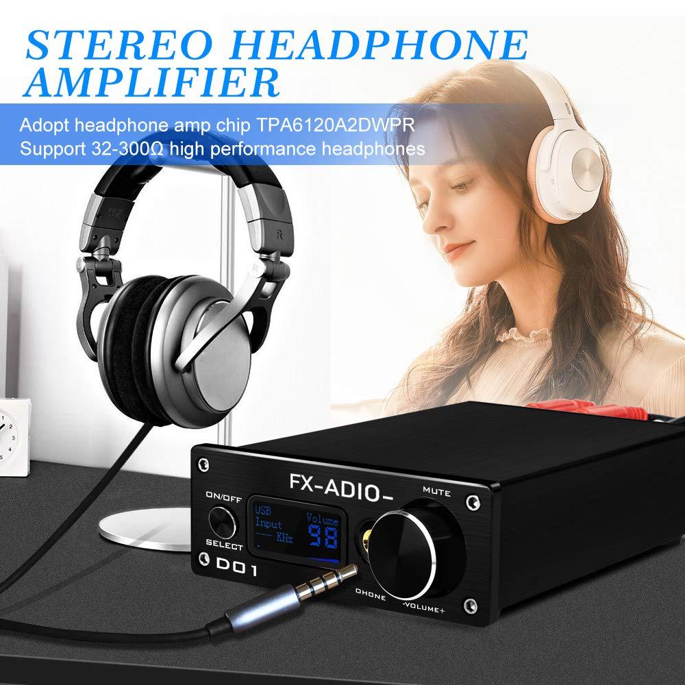 FX-AUDIO D01 CSR8675 Bluetooth Decoder LDAC ES9038Q2M Fever DAC ...