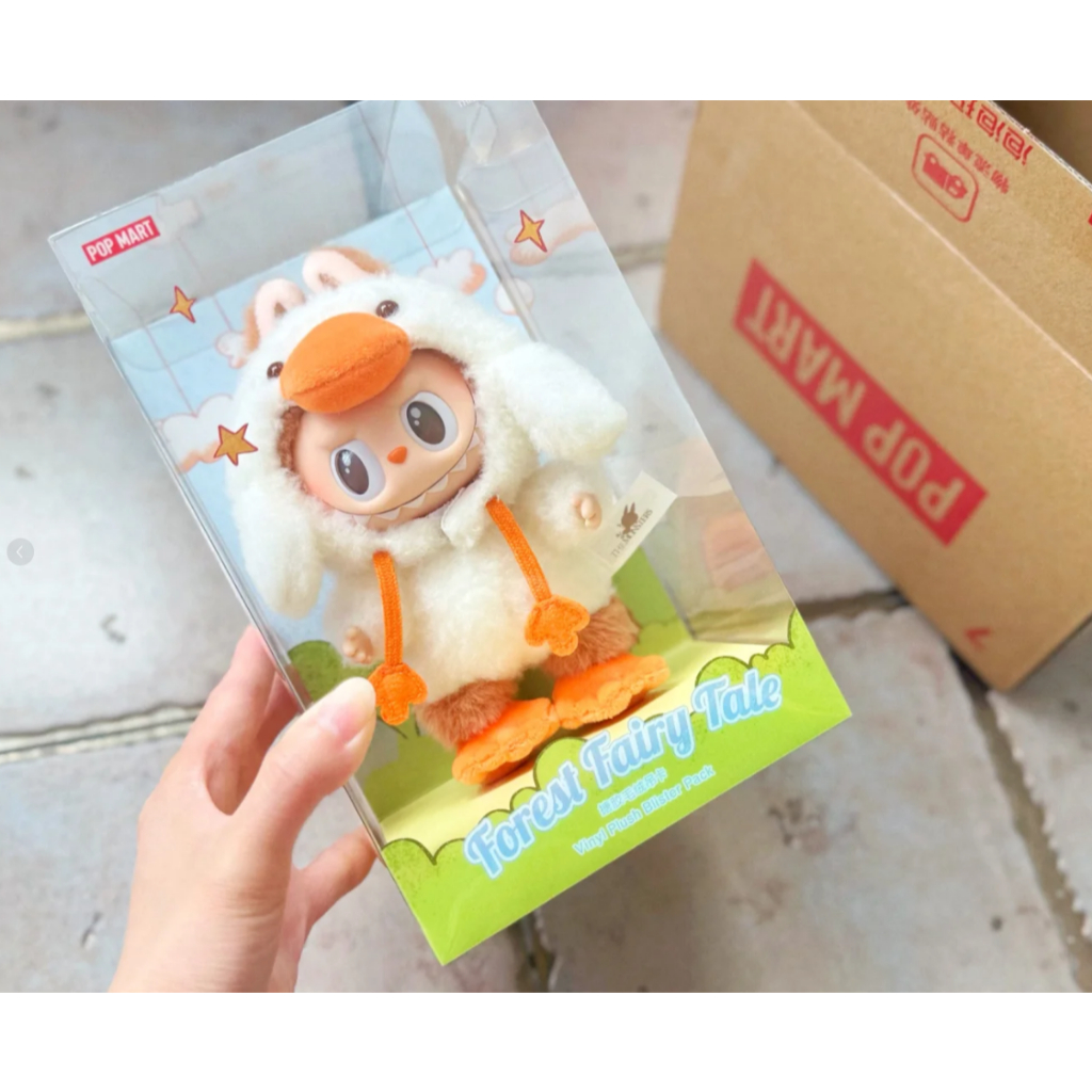 labubu POP MART THE MONSTERS Forest Fairy Tale Series-Vinyl Plush ...
