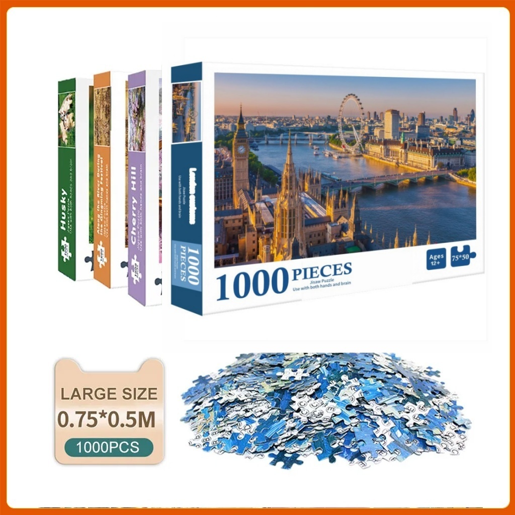 Jigsaw Puzzles 1000 Pieces High Definition Puzzle for Adults and Kids ...