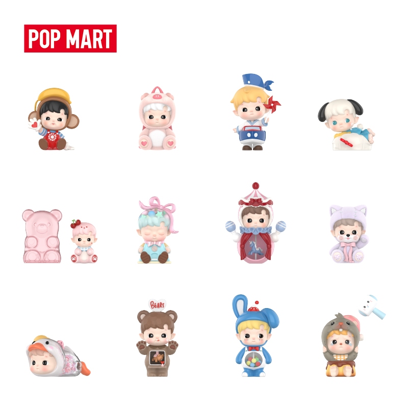 POP MART HACIPUPU Rolling Time Machine Series Figures (Whole Set ...