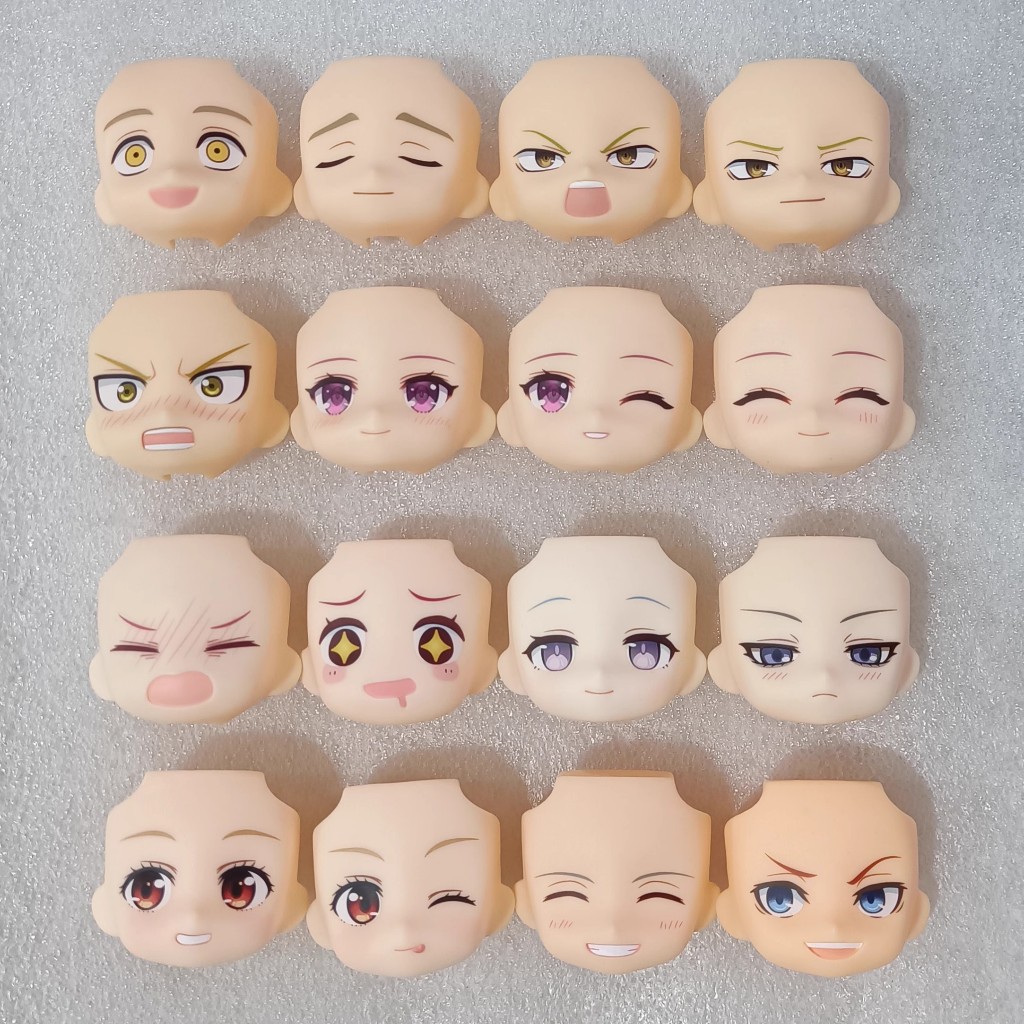GSC Nendoroid Replacement Face Expression Bungou Stray Dog Bawei Blue ...