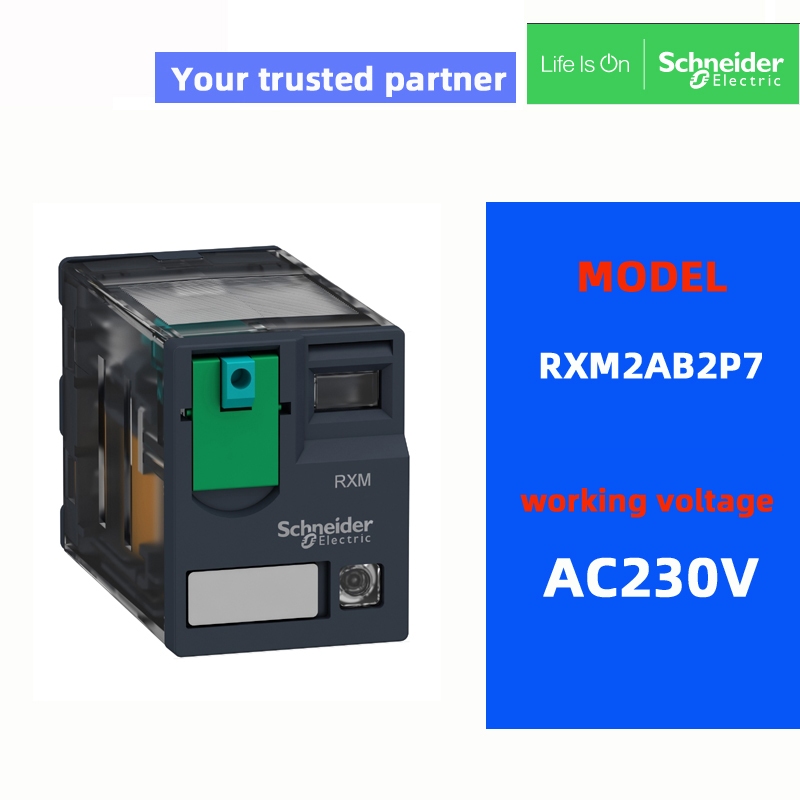 Original SchneIder Relay RXM2AB2BD RXM2AB2P7 RXM4AB2BD RXM4AB2P7 DC24V AC230V | Shopee Philippines
