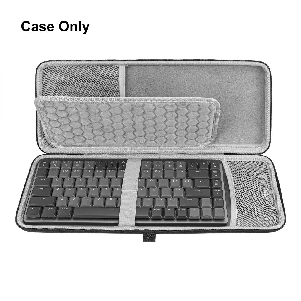 Geekria Keyboard Case for 84-Key Keyboards, Hard Shell Travel Carrying ...