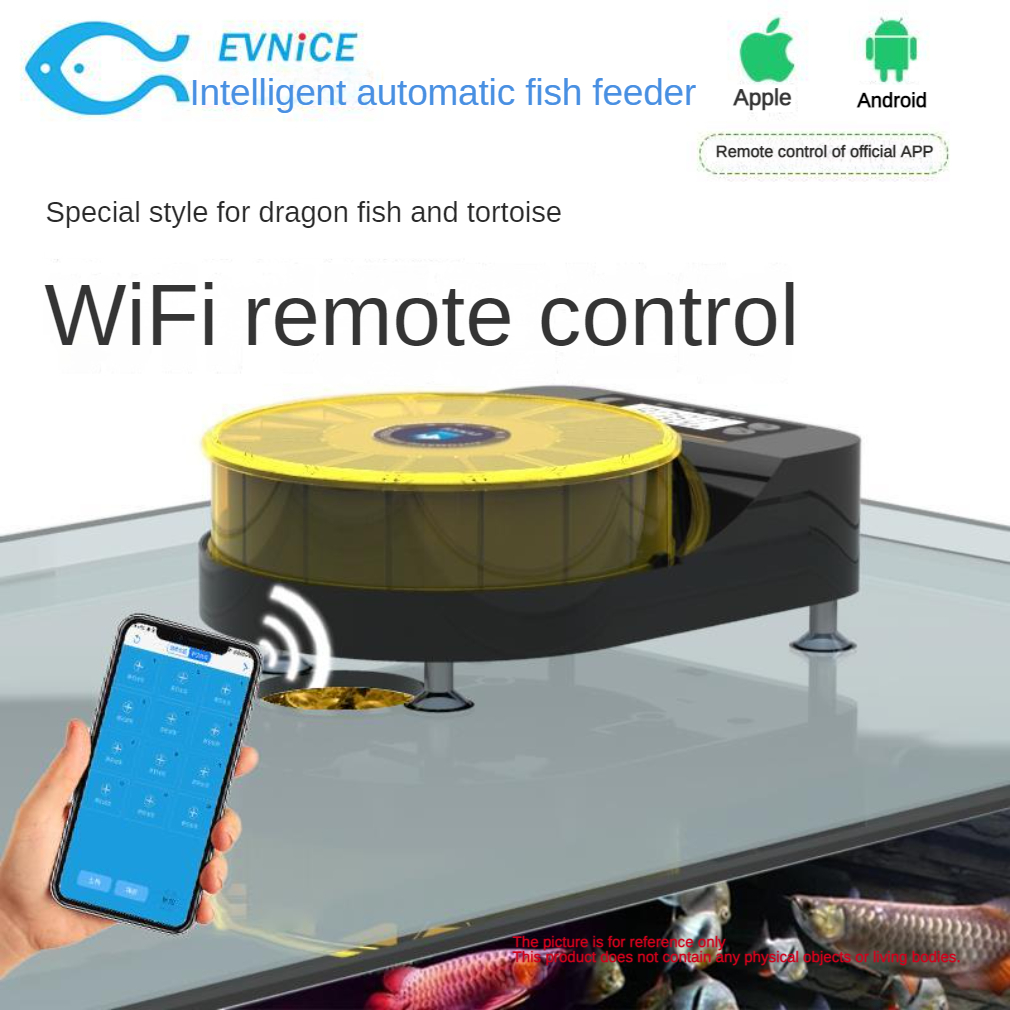 【Free Shipping】APP Control Automatic Fish Feeder Koi Arhat Arowana ...