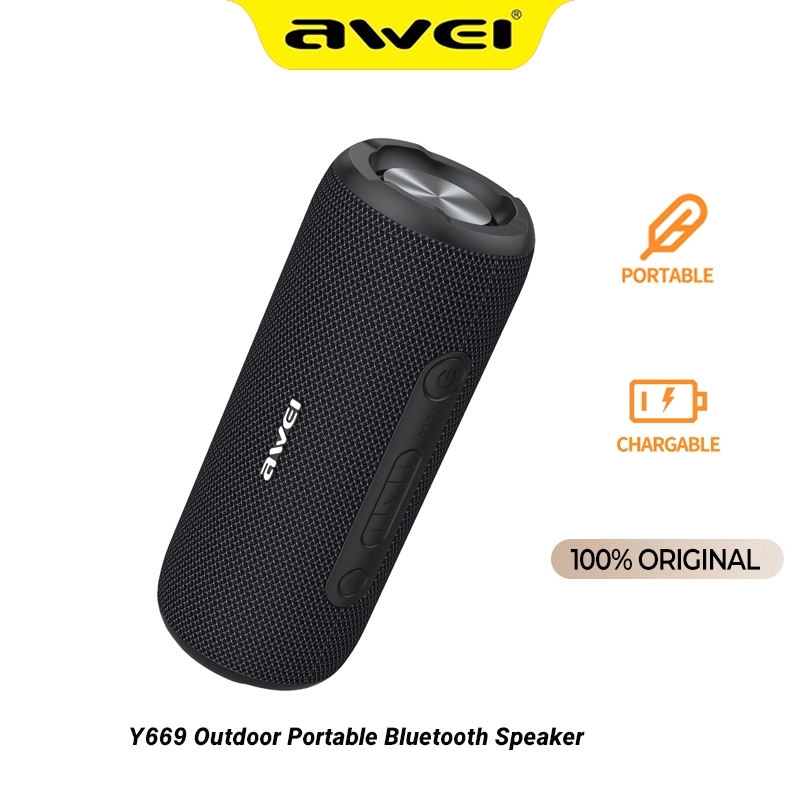 Awei Y669 Portable Outdoor Bluetooth V5.3 Wireless Audio Speaker 30W ...