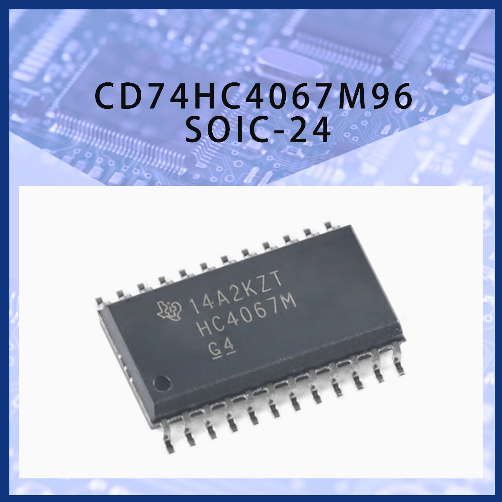 CD74HC4067M96 SOIC-24 single-channel analog multiplexer chip | Shopee ...