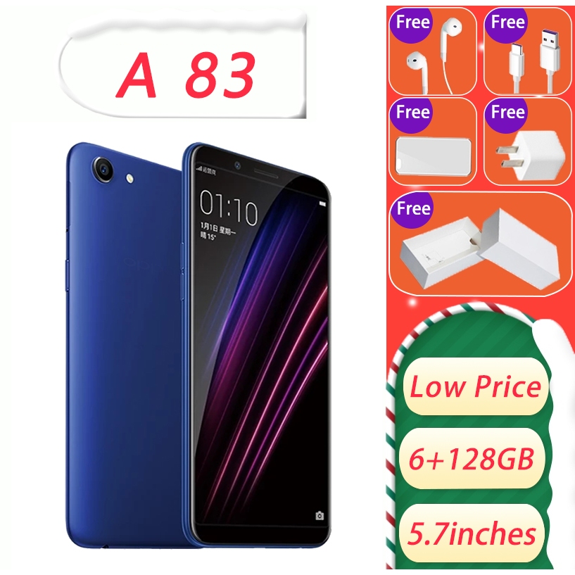 For OPPO A83 4G 6+128G mobile phone 1-year warranty facial recognition ...