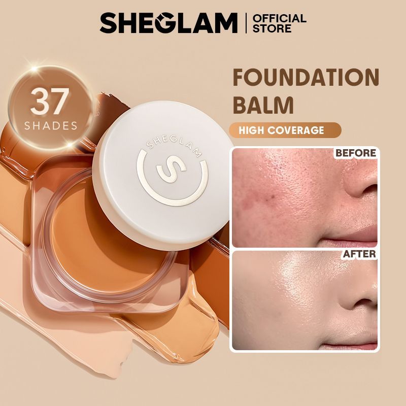 SHEGLAM Full Coverage Foundation Balm- Long Lasting Flawless ...