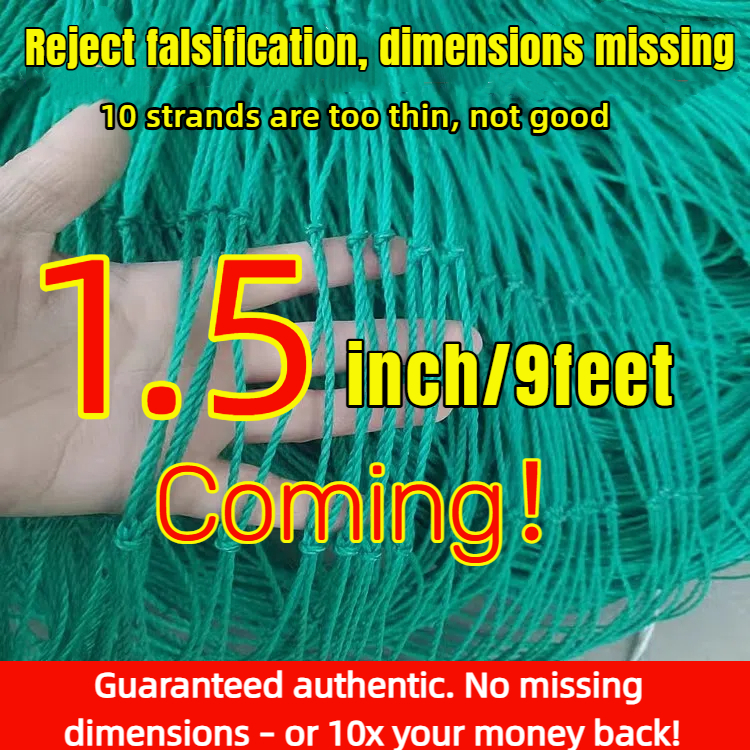 【200M Free rope】50/100M Chicken Net Range Net for Chicken Fence Green ...