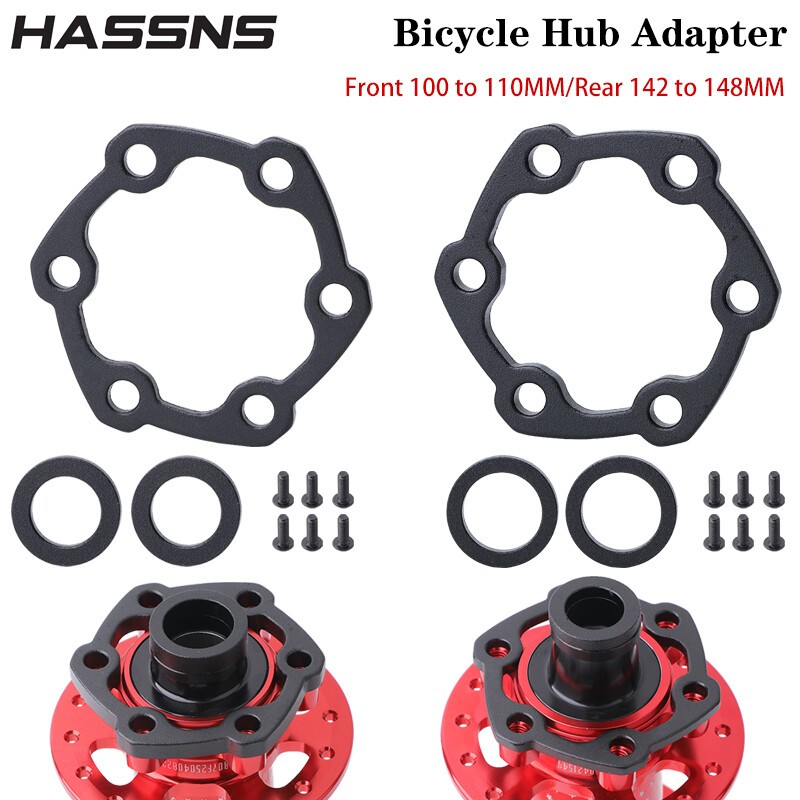 HASSNS mountain road bicycle barrel axle flower drum modified gasket ...