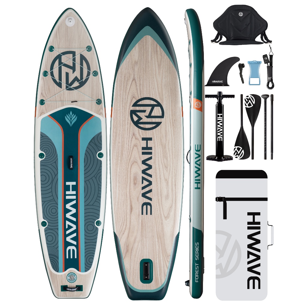 HIWAVE Stand Up Paddle Board 11'*34''*6'' Non-Slip Sub Inflatable ...