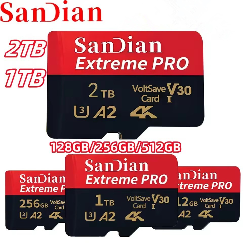 Original Micro TF/SD card 2TB storage card 16GB 32GB 64GB128GB 256GB ...