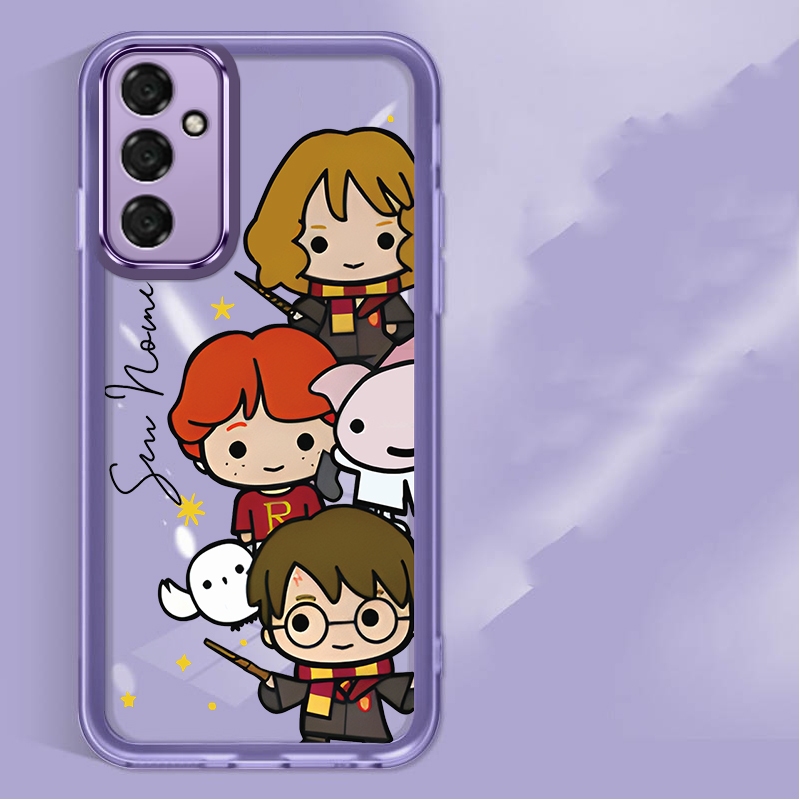 Samsung Galaxy S24 FE S23FE S21 S20 FE Custom Name Case Harry Potter Case Crystal Clear ...
