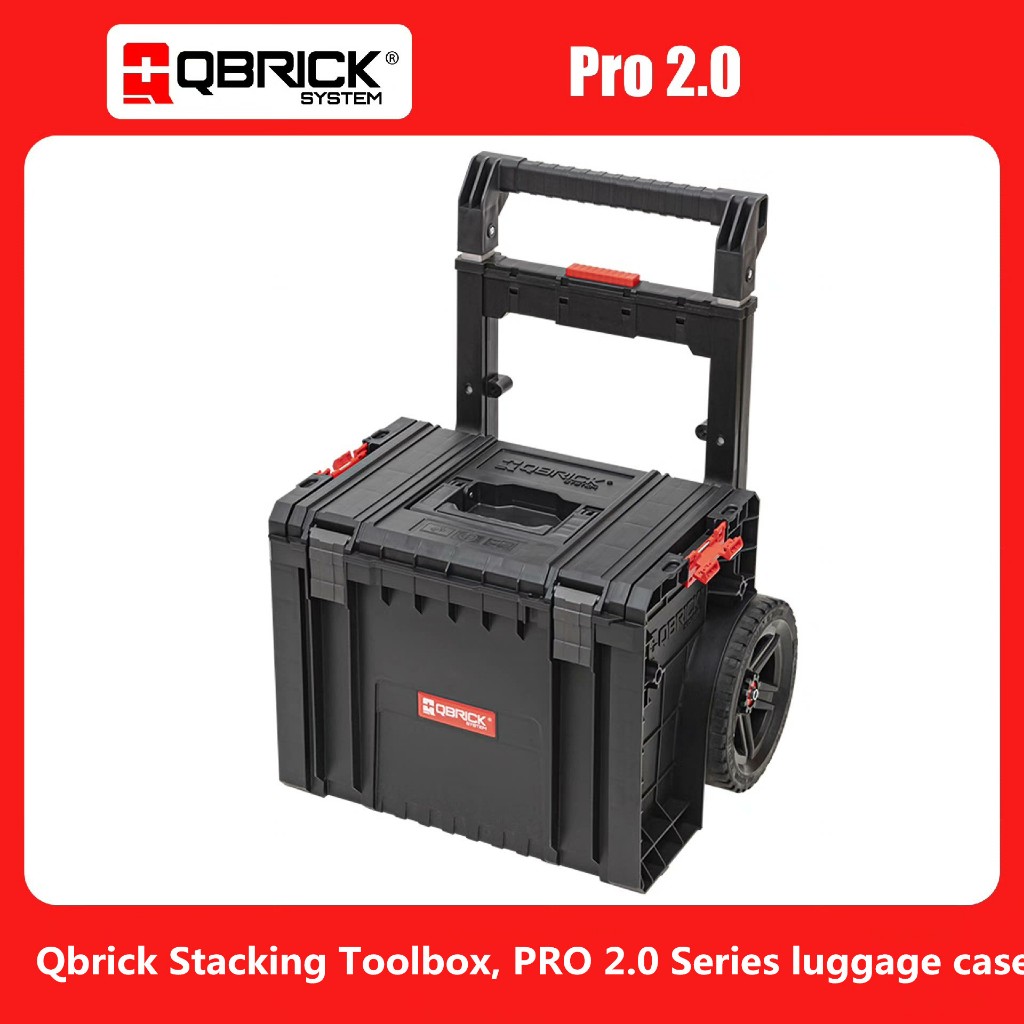 Qbrick Stacking Toolbox, PRO 2.0 Series Black Series Trolley Case | Shopee Philippines