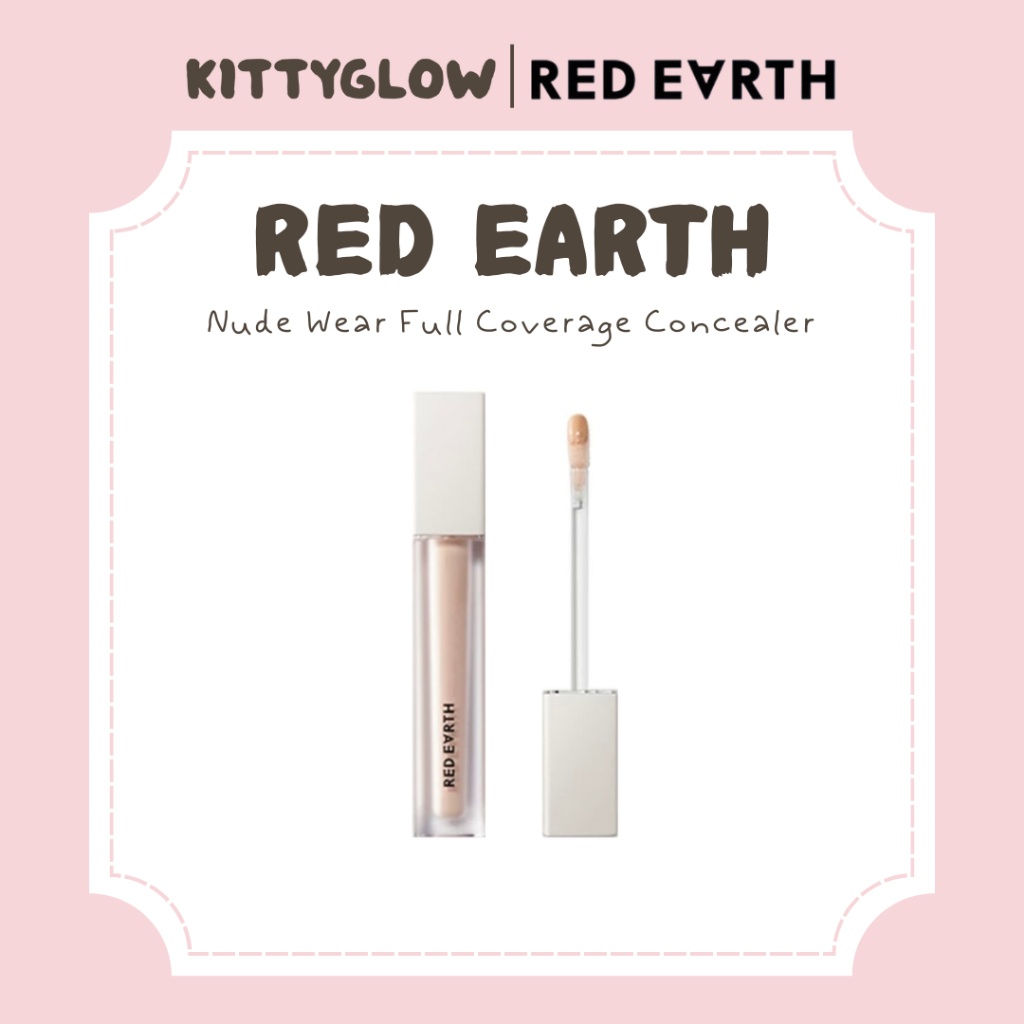 RED EARTH Nude Wear Full Coverage Concealer | Shopee Philippines