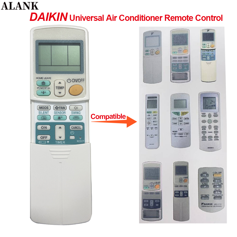 ALANK Daikin Aircon Remote Control Universal Daikin All Models ...