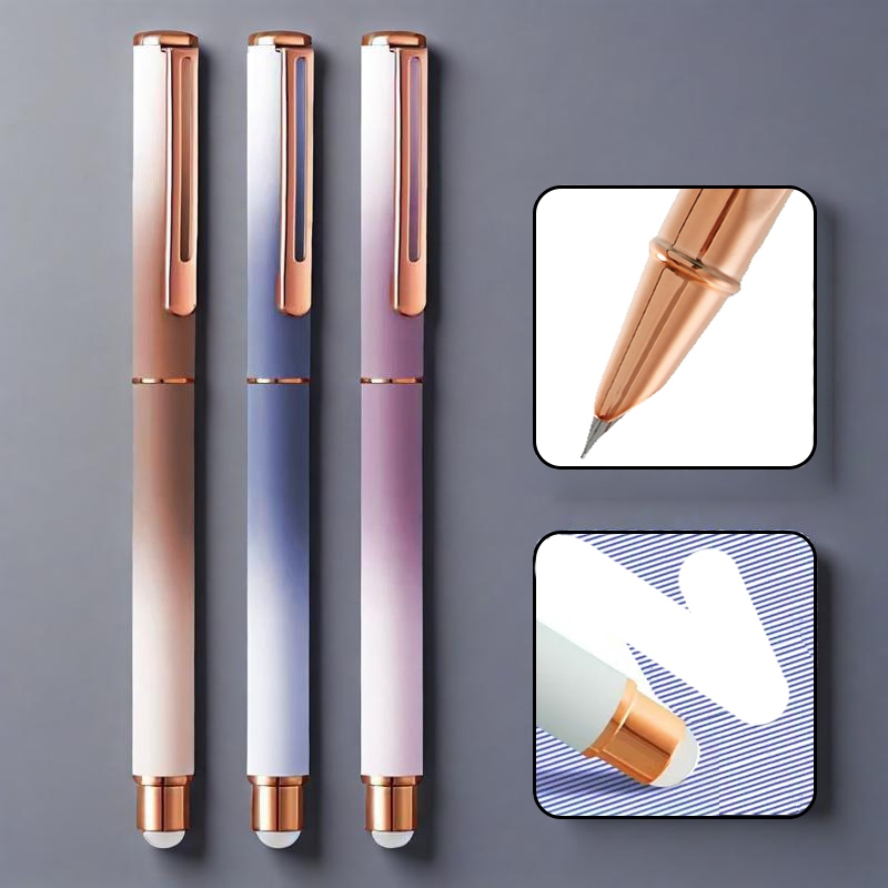 Student Erasable Fountain Pen with 10pcs Ink Catridges for School ...