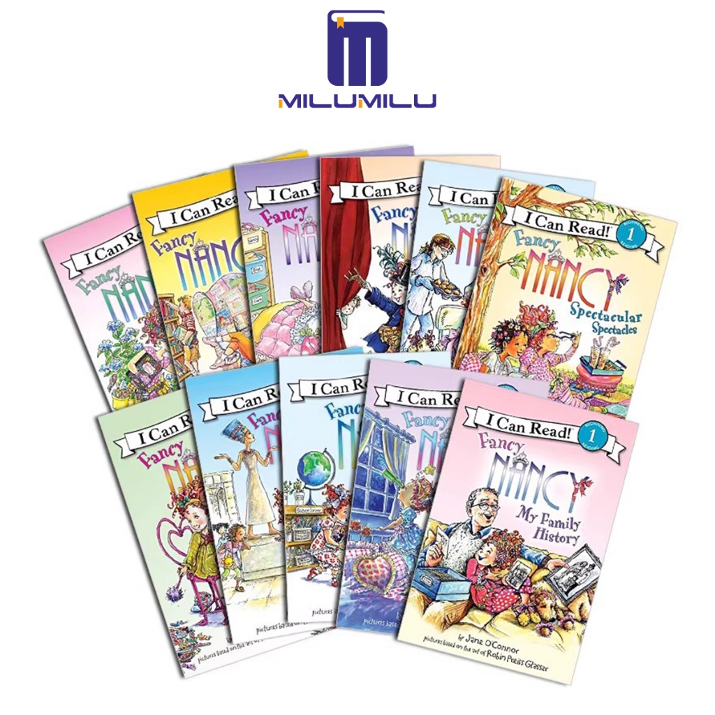 Fancy Nancy Series (I Can Read Level 1) Paperback by Jane O'Connor ...