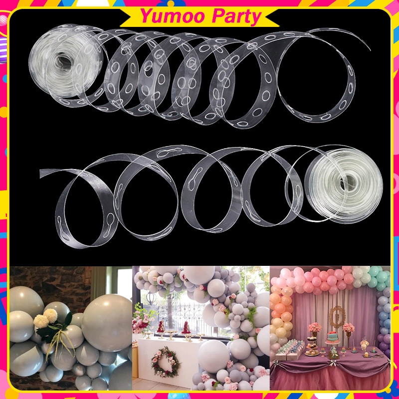 5 meters happy birthday foil Balloon Chain party decorations balloon ...