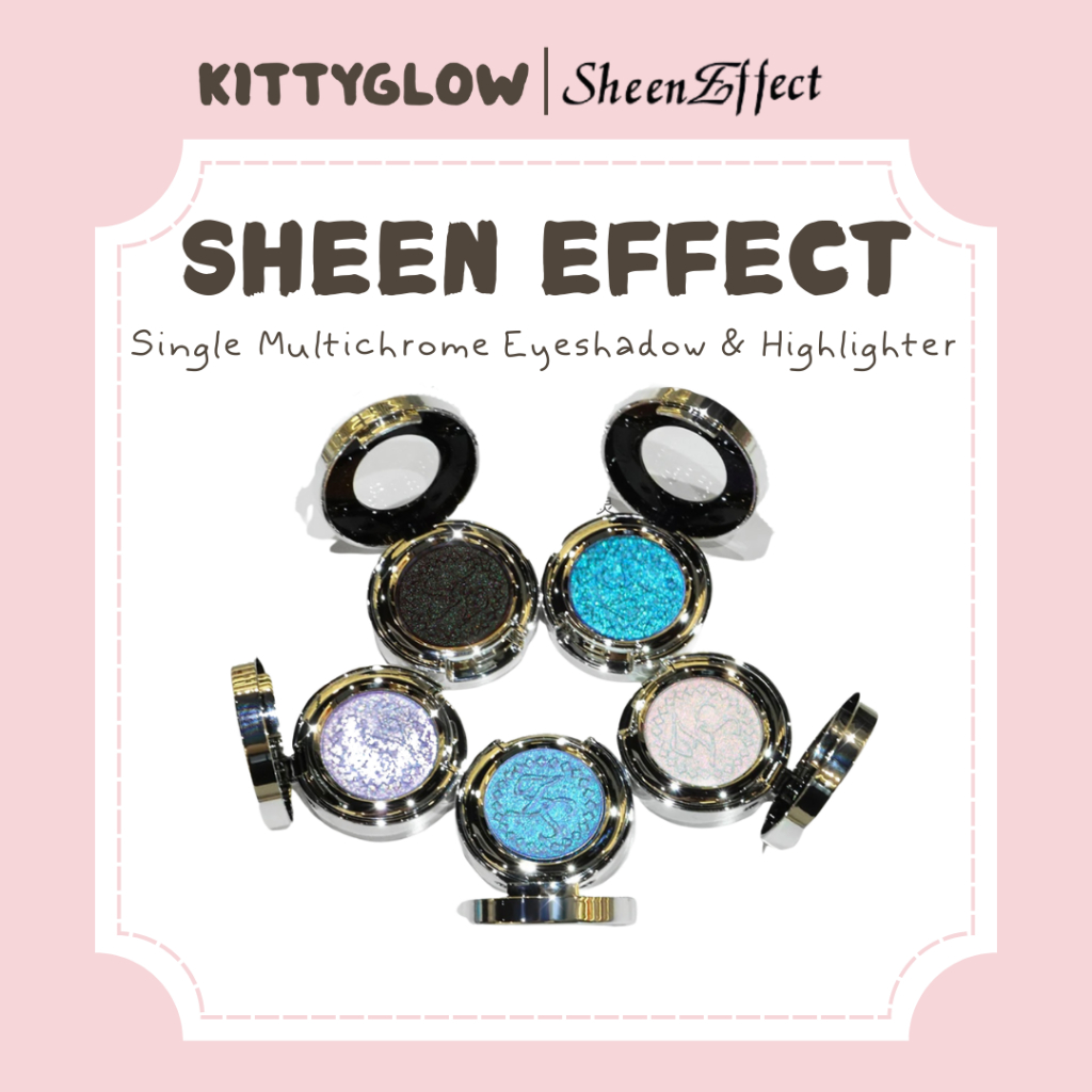 SHEEN EFFECT Single Multichrome Eyeshadow & Highlighter | Shopee ...