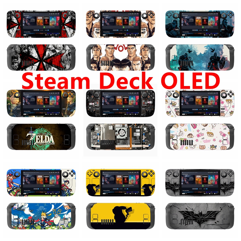 79 Colors Skin Sticker Compatible with Steam Deck LCD/OLED Console ...