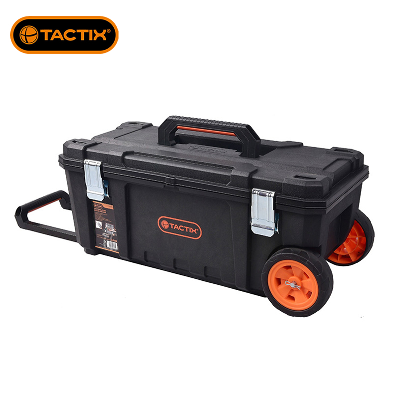 Tactix 320394 Large Wheeled Trolley Toolbox Suitcase Car Self-driving ...