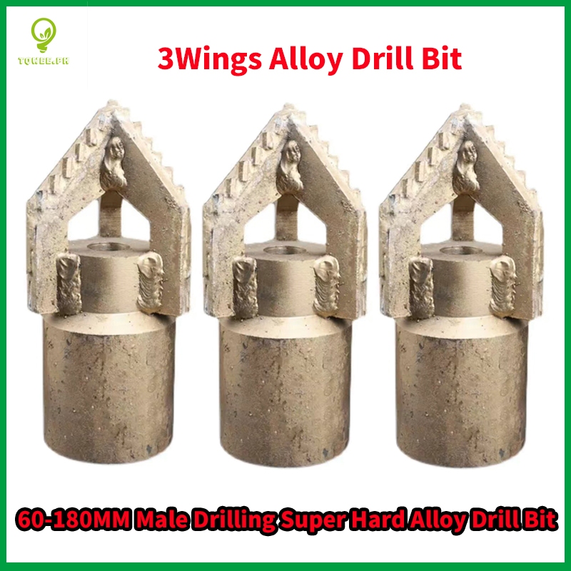 ZC 60-250MM Male Drilling Soil Water Well Drilling Super Hard Alloy ...