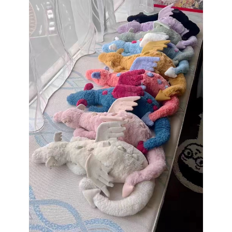 Jellycat Dragon Plush –Matcha, Sky, Persimmon, White, Snow Pink ...