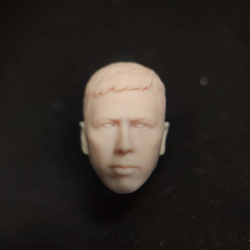 Unpainted 1/12 Scale Donnie Yen Ip Man Head Carved Model Fit For 6 inches SHF MEZCO McFarlane ...