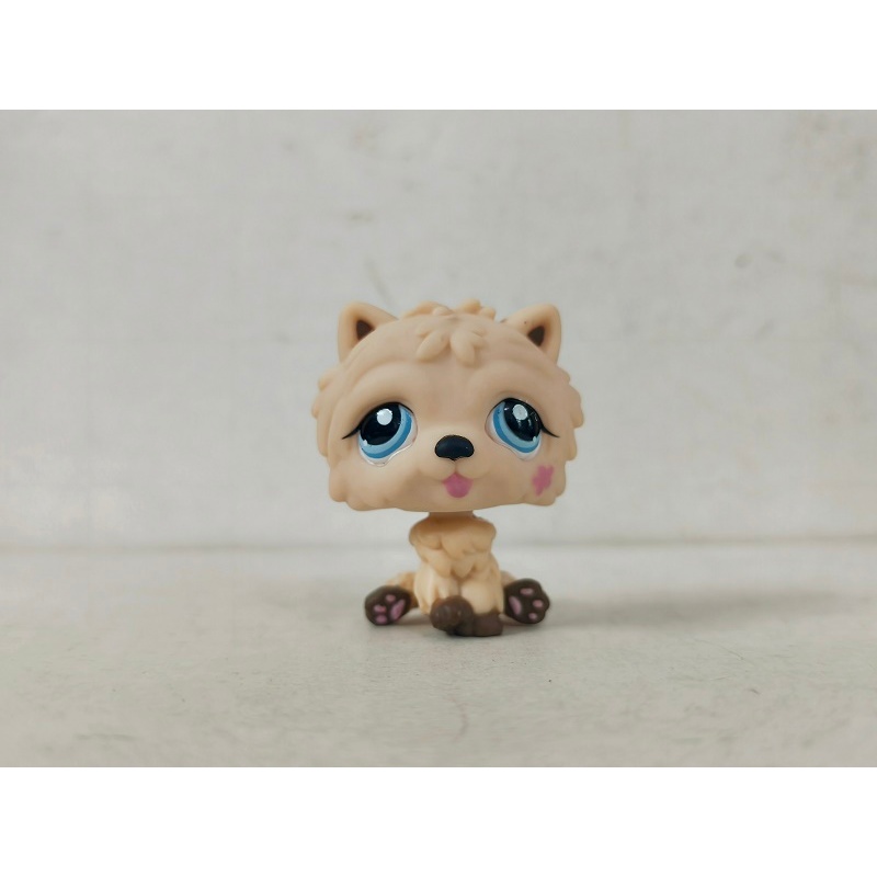 LPS Figure Yellow Chow Chow Dog #662 Littlest Pet Shop toy | Shopee ...