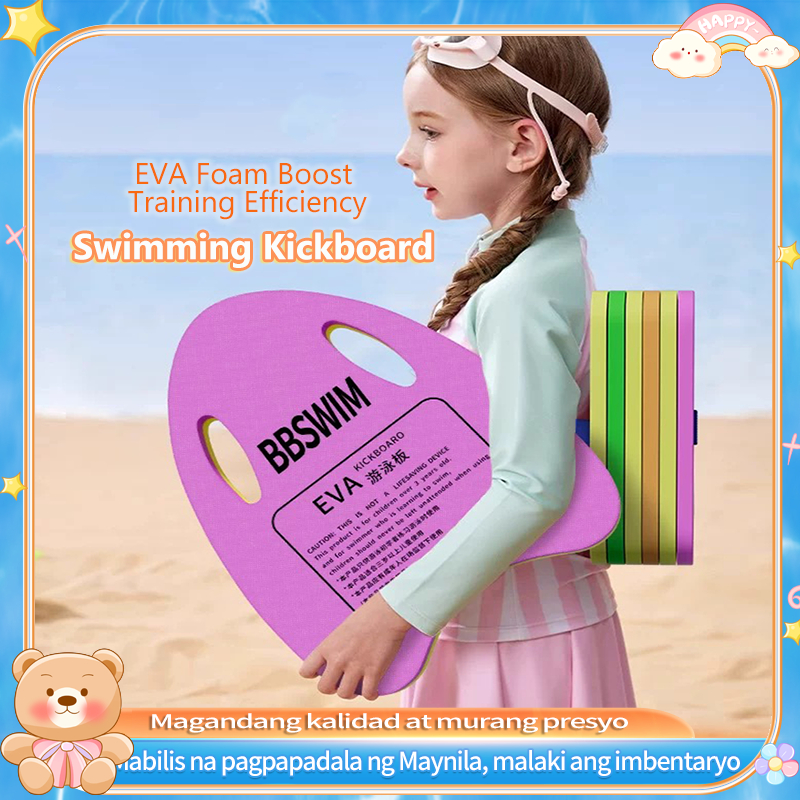 Kickboard EVA A Shaped Waterproof Swim Training Surfboard Floating Kids ...